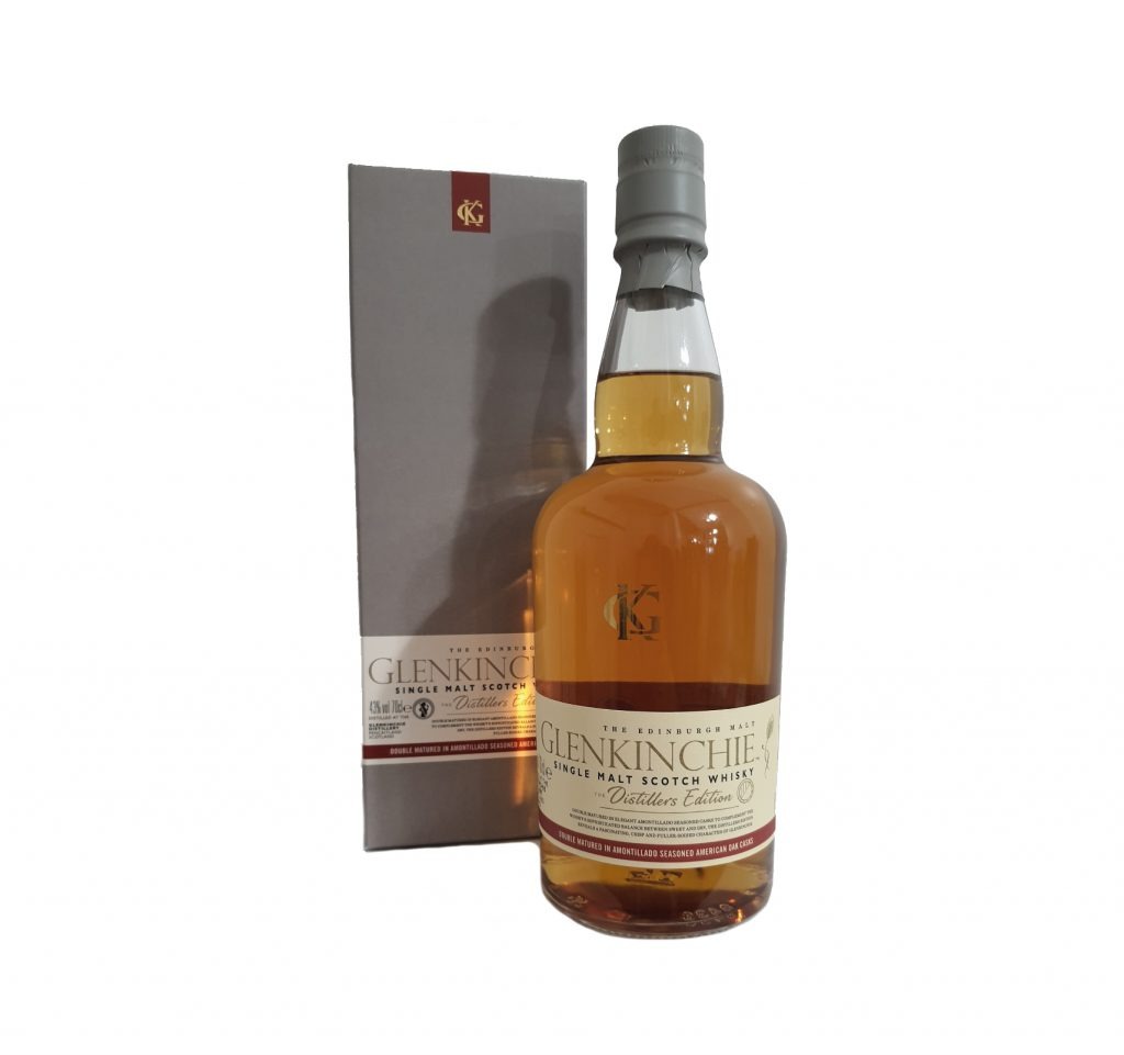 GLENKINCHIE Distillers Edition 43% Single Malt WHISKY (ÉCOSSE / Lowland) 70cl - Pressoir du Gâtinais