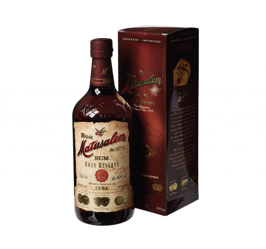 MATUSALEM 15 ans Gran Reserva 40% RHUM VIEUX (RÉPUBLIQUE DOMINICAINE ...