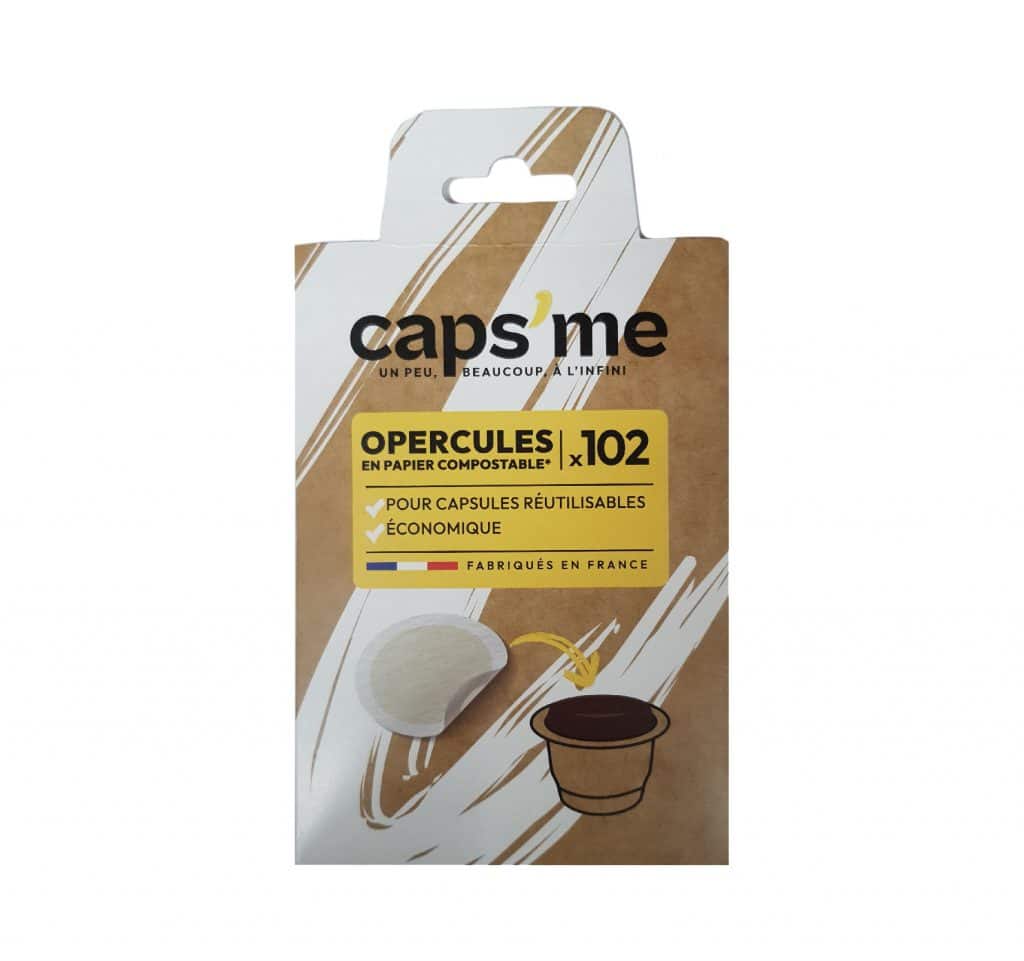 CAPS ME 102 OPERCULES COMPOSTABLES - Pressoir du Gâtinais