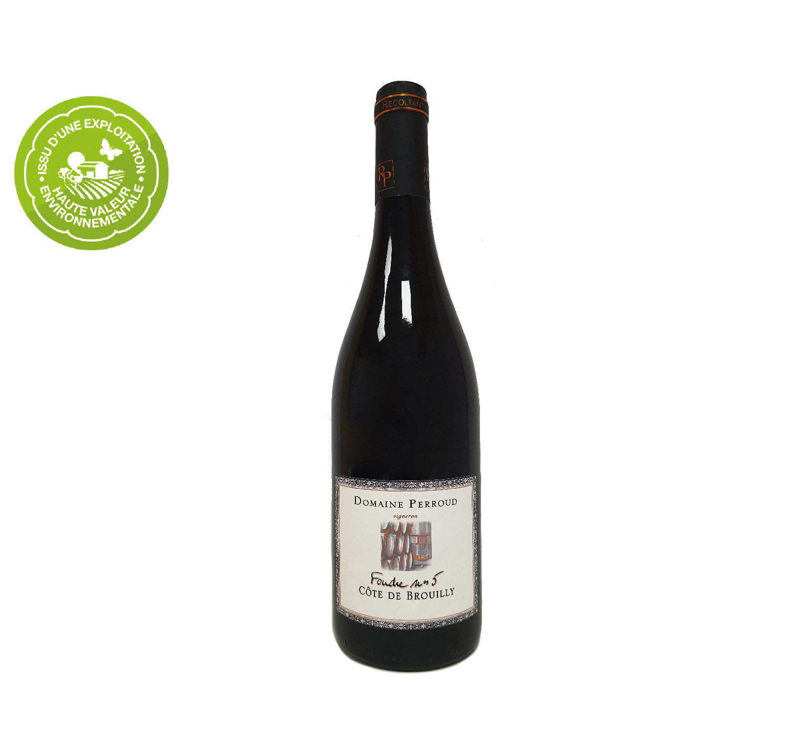 Domaine Robert Perroud "Foudre n°5" A.O.C CÔTE DE BROUILLY Rouge 2023 ...
